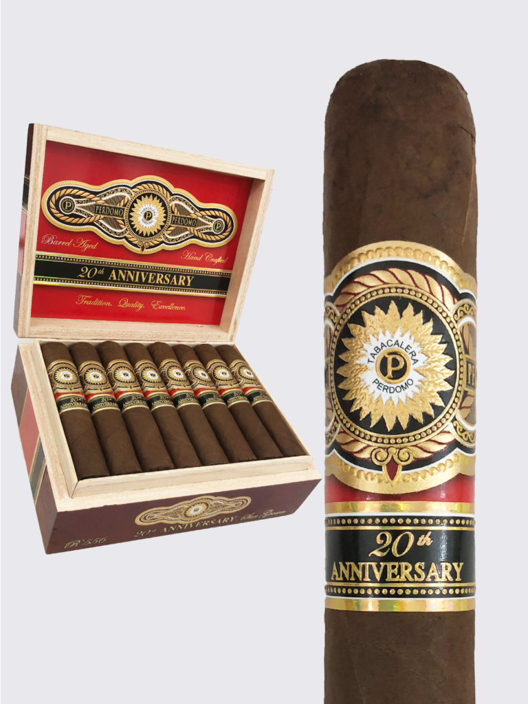 Perdomo 20th Anniversary Sun Grown Epicure (6x56) - Cigars Daily