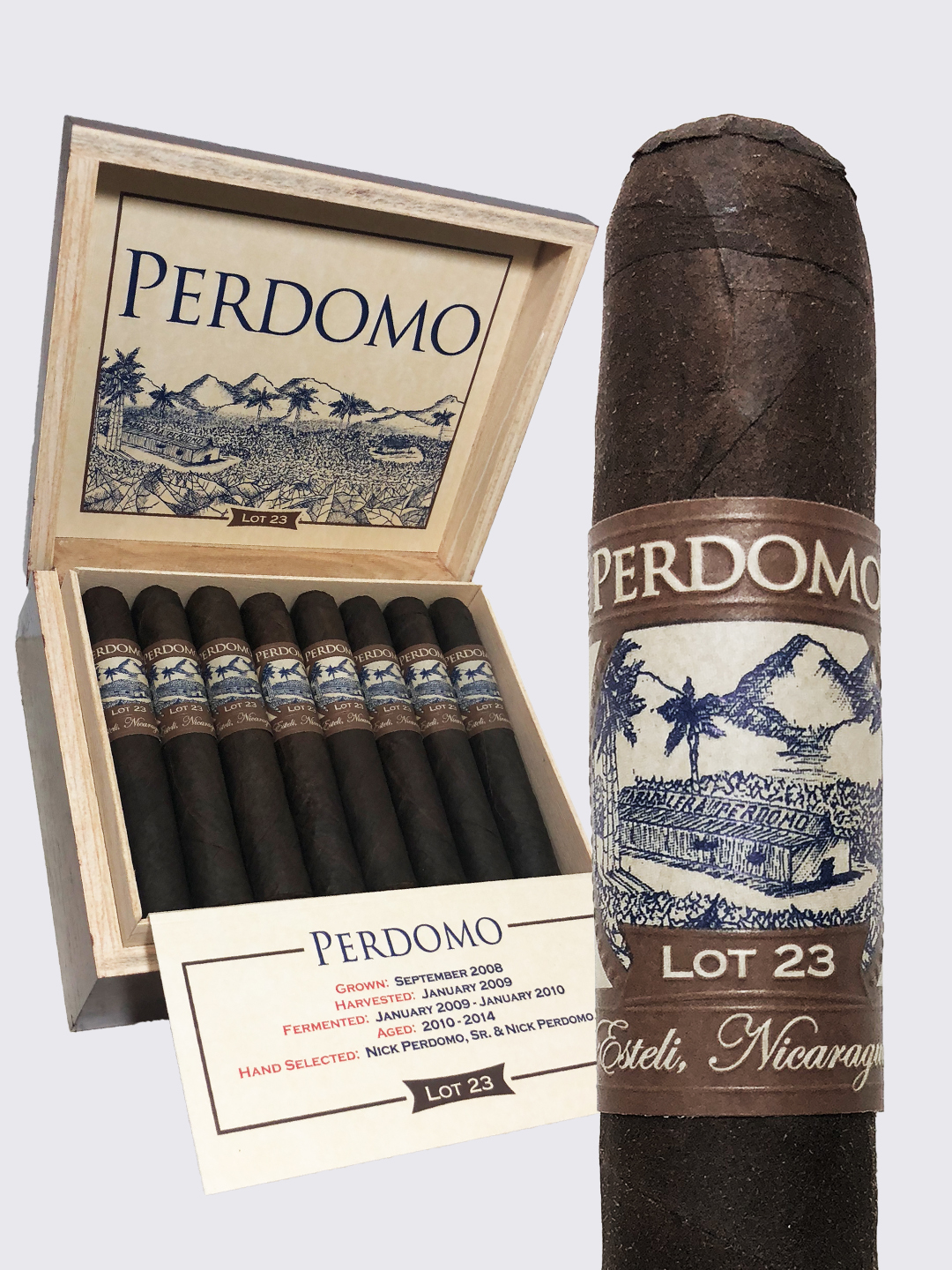 Perdomo Lot 23 Maduro Robusto (5x50) - Cigars Daily