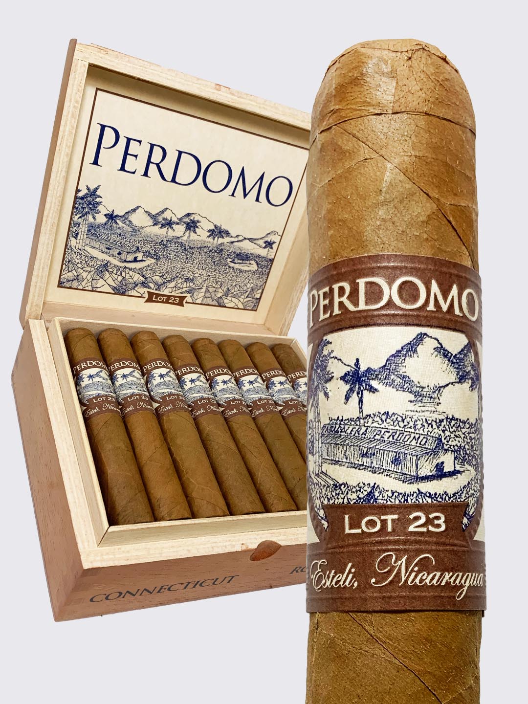 Perdomo Lot 23 Connecticut Toro (6x50) - Cigars Daily