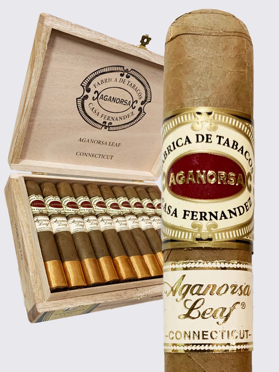 Aganorsa Leaf Connecticut Toro (6x52) - Cigars Daily